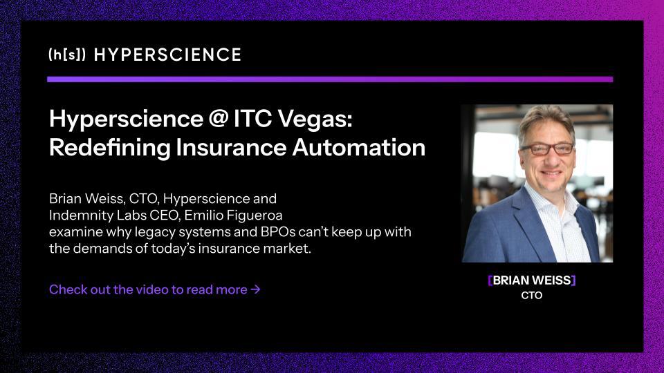 Hyperscience at ITC Vegas: Redefining Insurance Automation